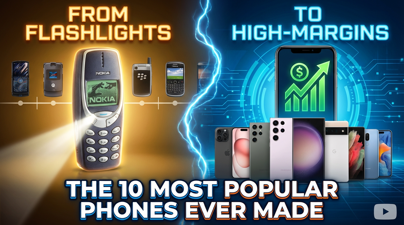 From Flashlights to High-Margins: The 10 Most Popular Phones Ever Made ...